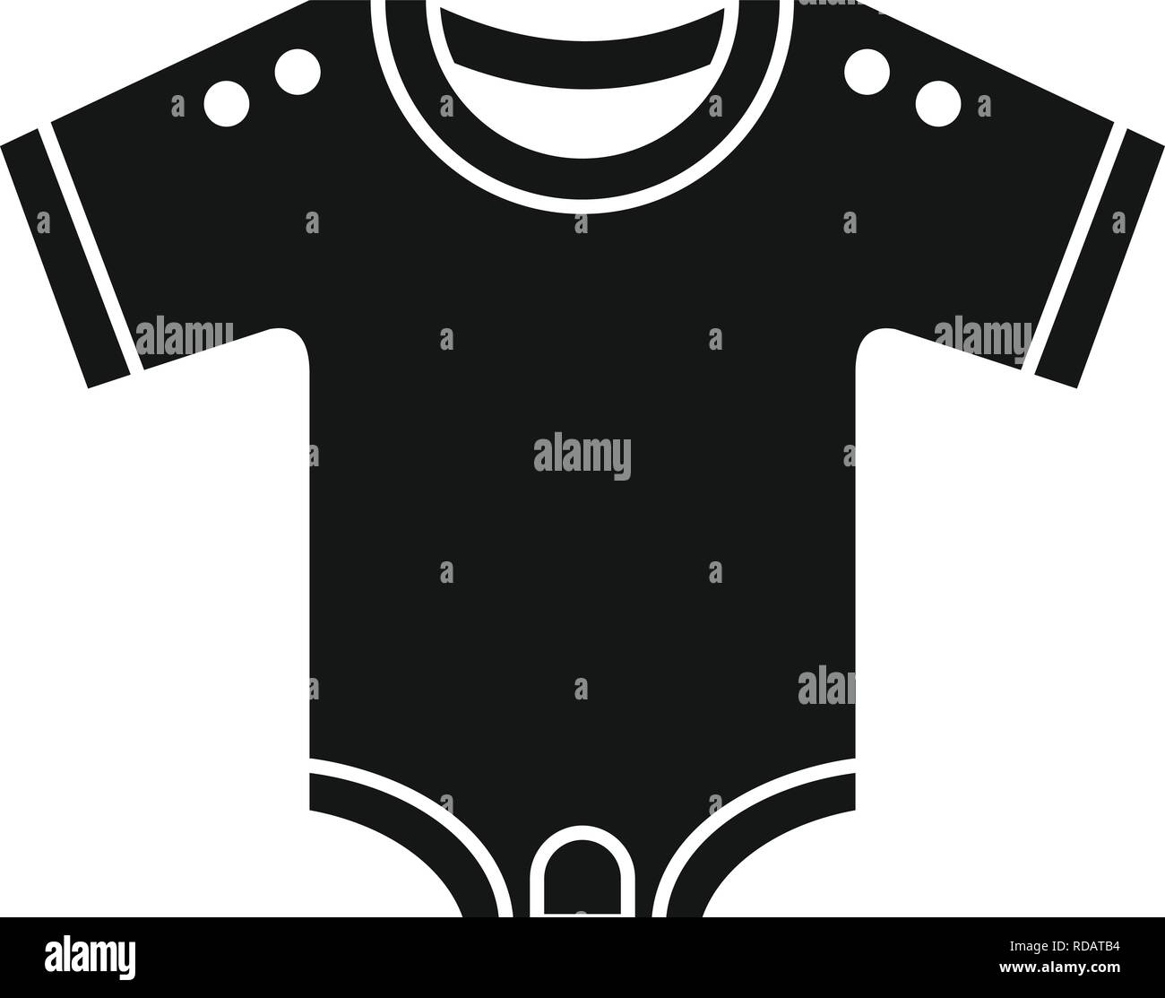 Kid clothes icon. Simple illustration of kid clothes vector icon for ...