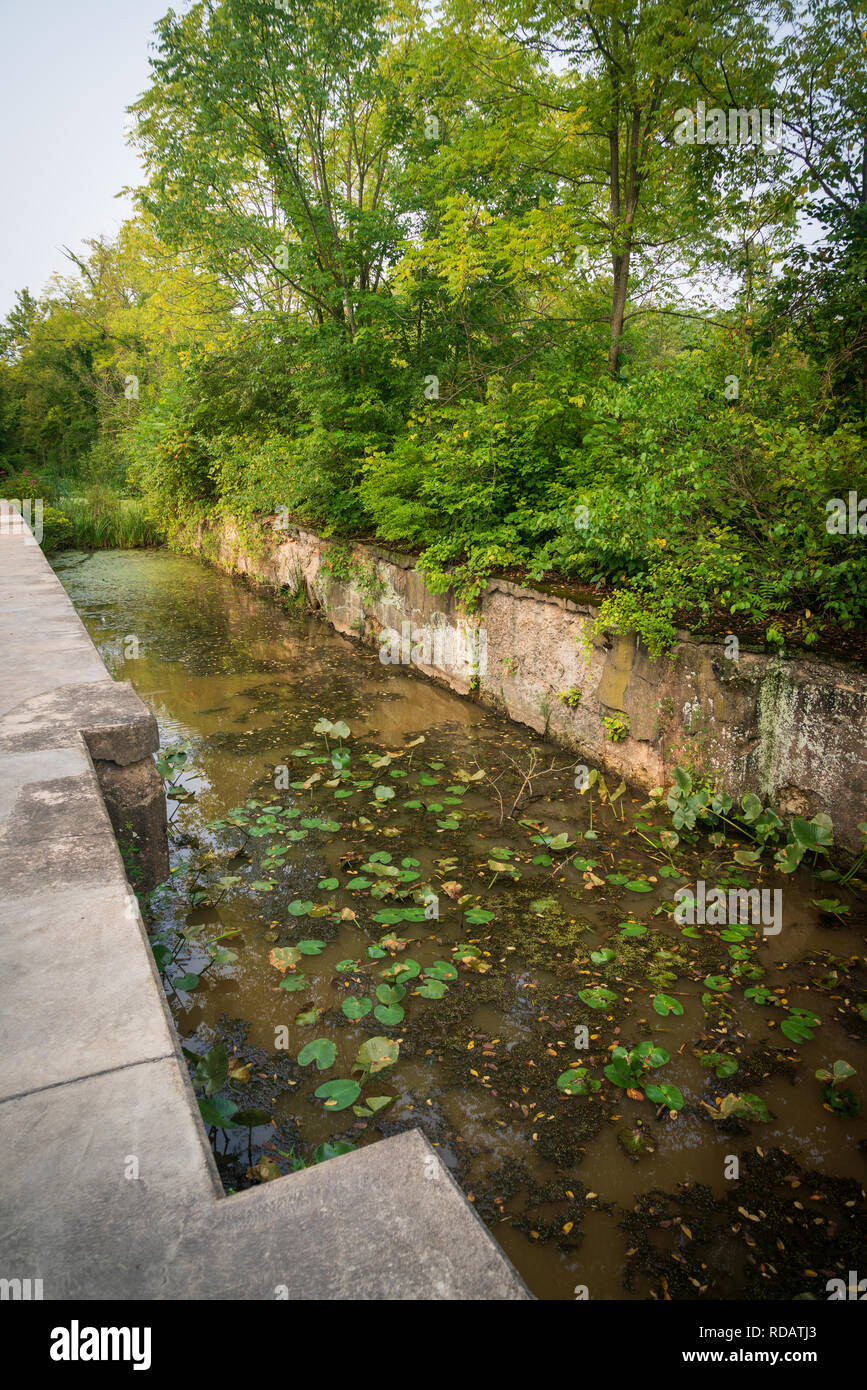 A boat towpath at Cuyahoa Valley National Park, Ohio Stock Photo - Alamy