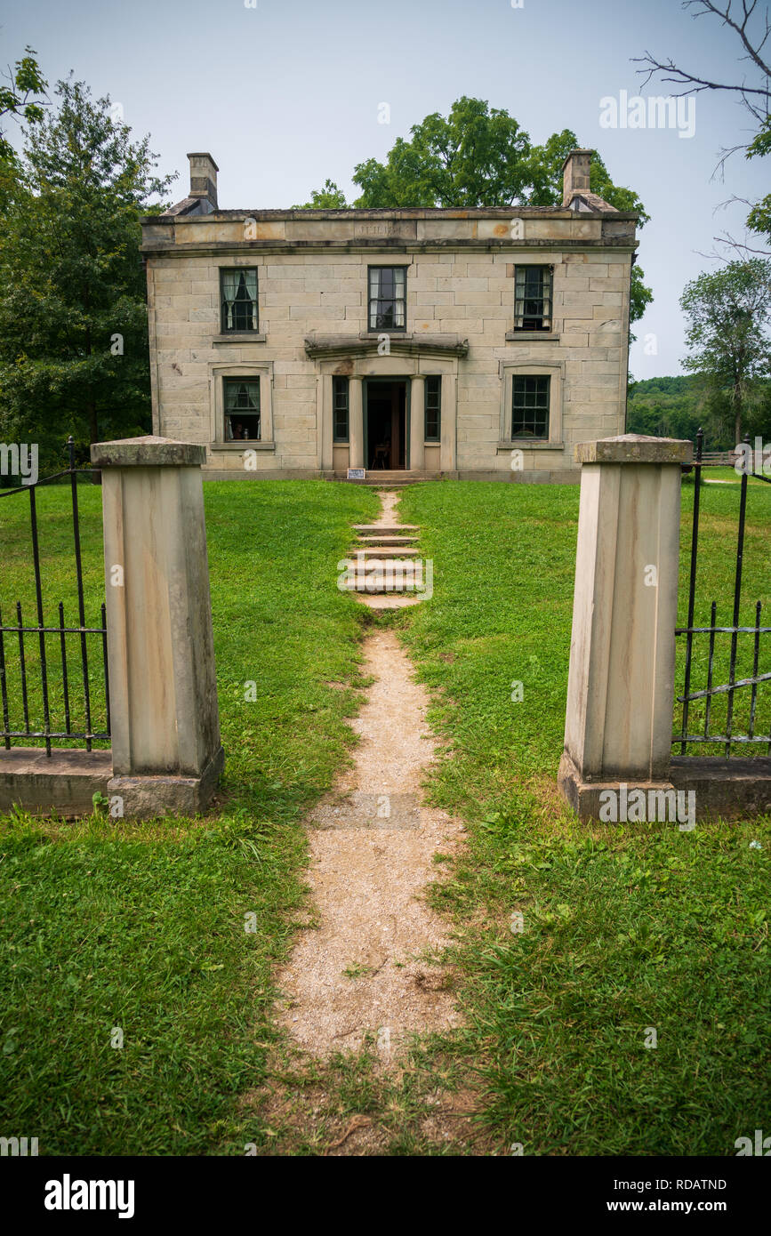The historic Hale Farm Village in Ohio's only National Park, Cuyahoga ...