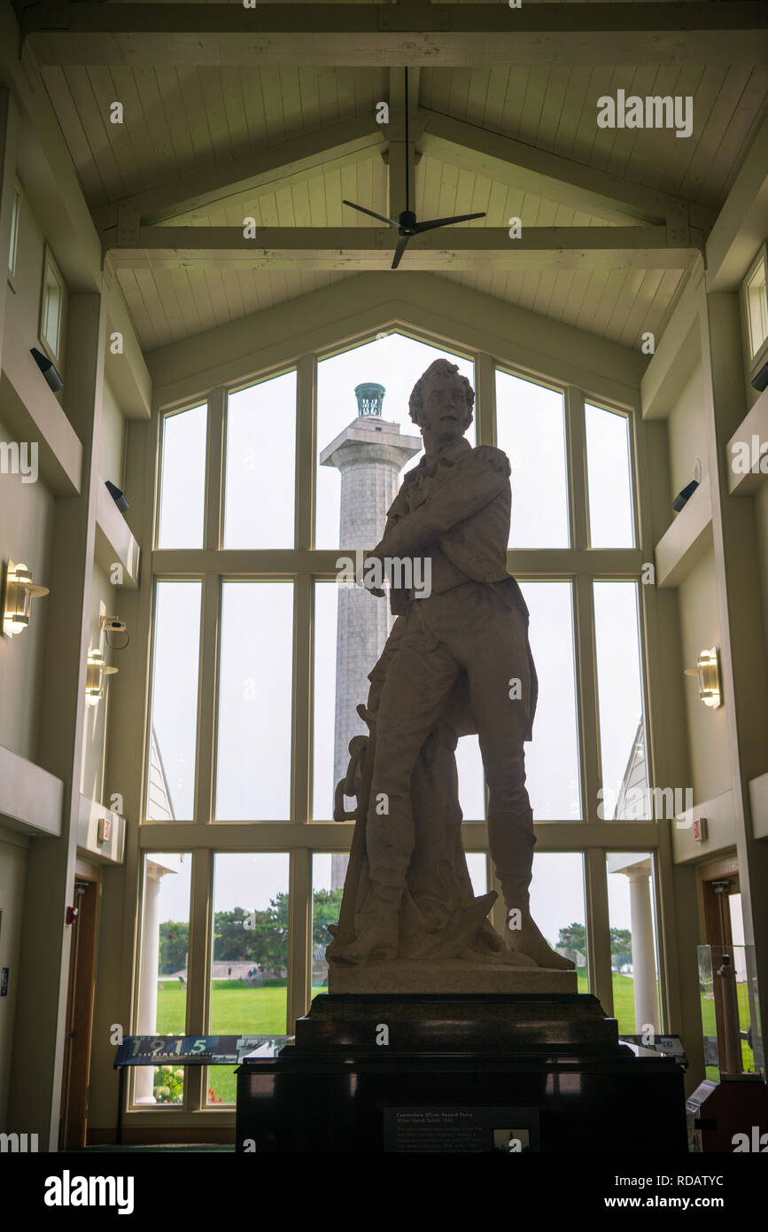 Historic Perry's Victory International Peace Memorial in Ohio's Put-in ...