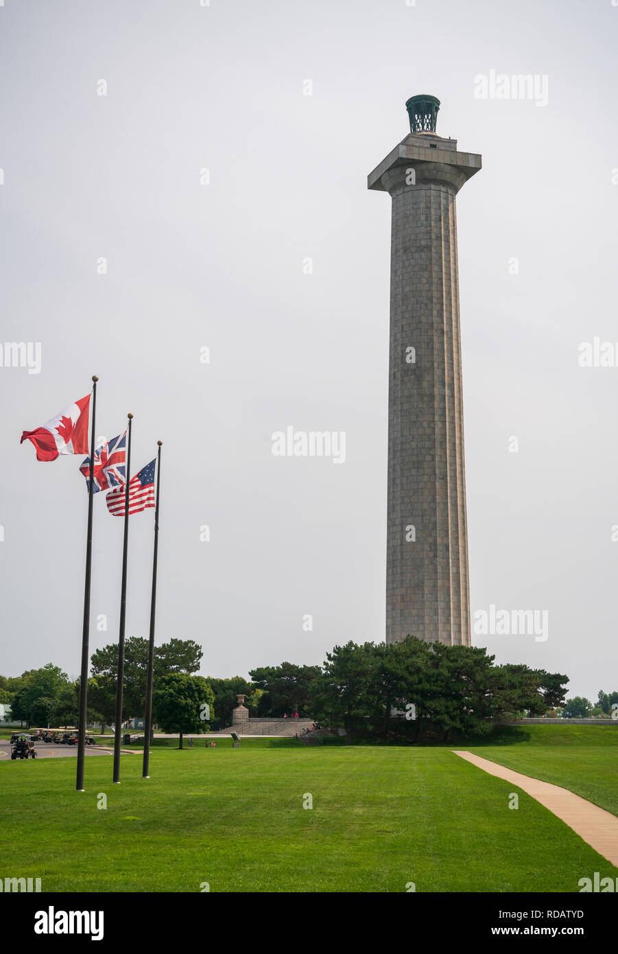 Historic Perry's Victory International Peace Memorial in Ohio's Put-in ...