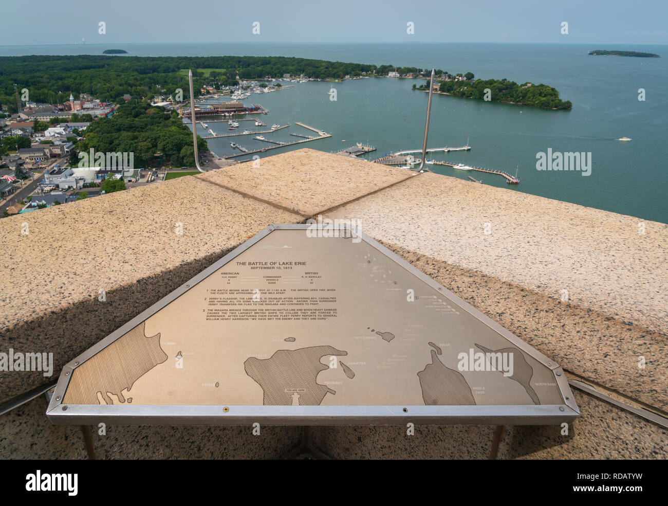 Historic Perry's Victory International Peace Memorial in Ohio's Put-in ...