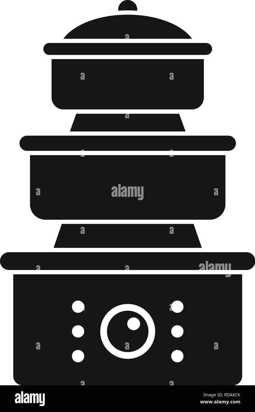 Cooker icon. Simple illustration of cooker vector icon for web design ...
