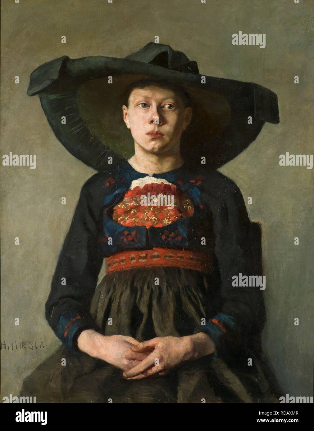 Bavarian Peasant Farmer Hat