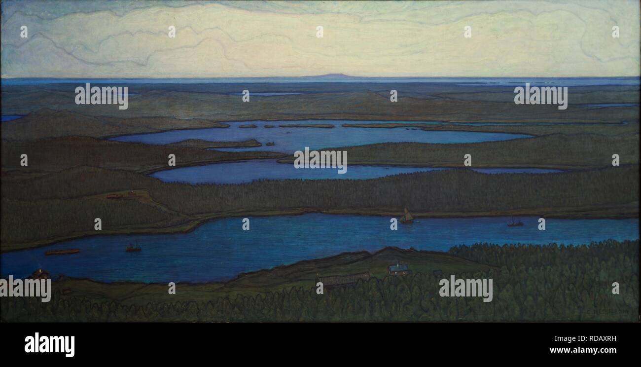 Over Forest and Lake. Museum: Nationalmuseum Stockholm. Author ...