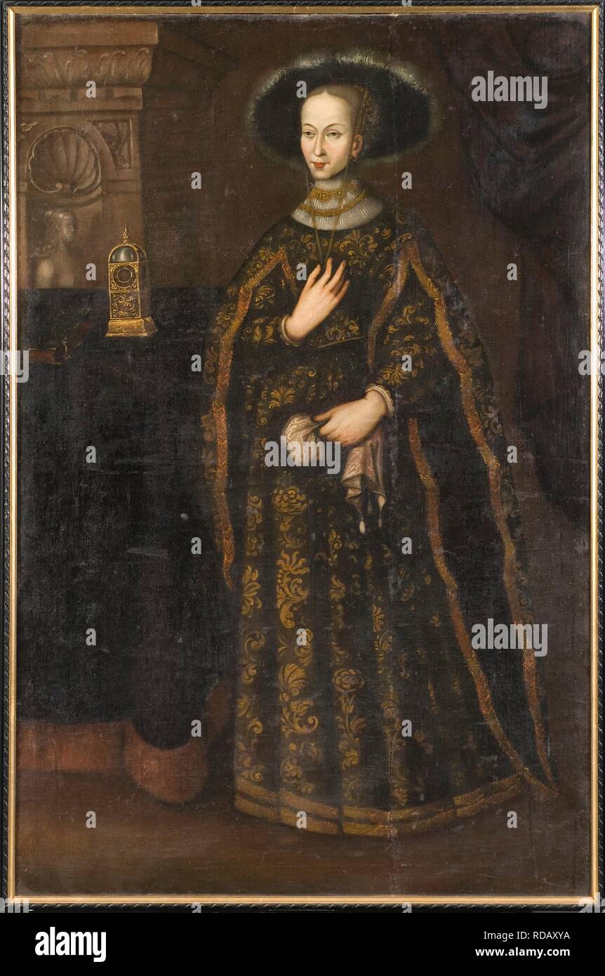 Portrait of Margareta Eriksdotter Vasa (1497-1536), sister of king ...