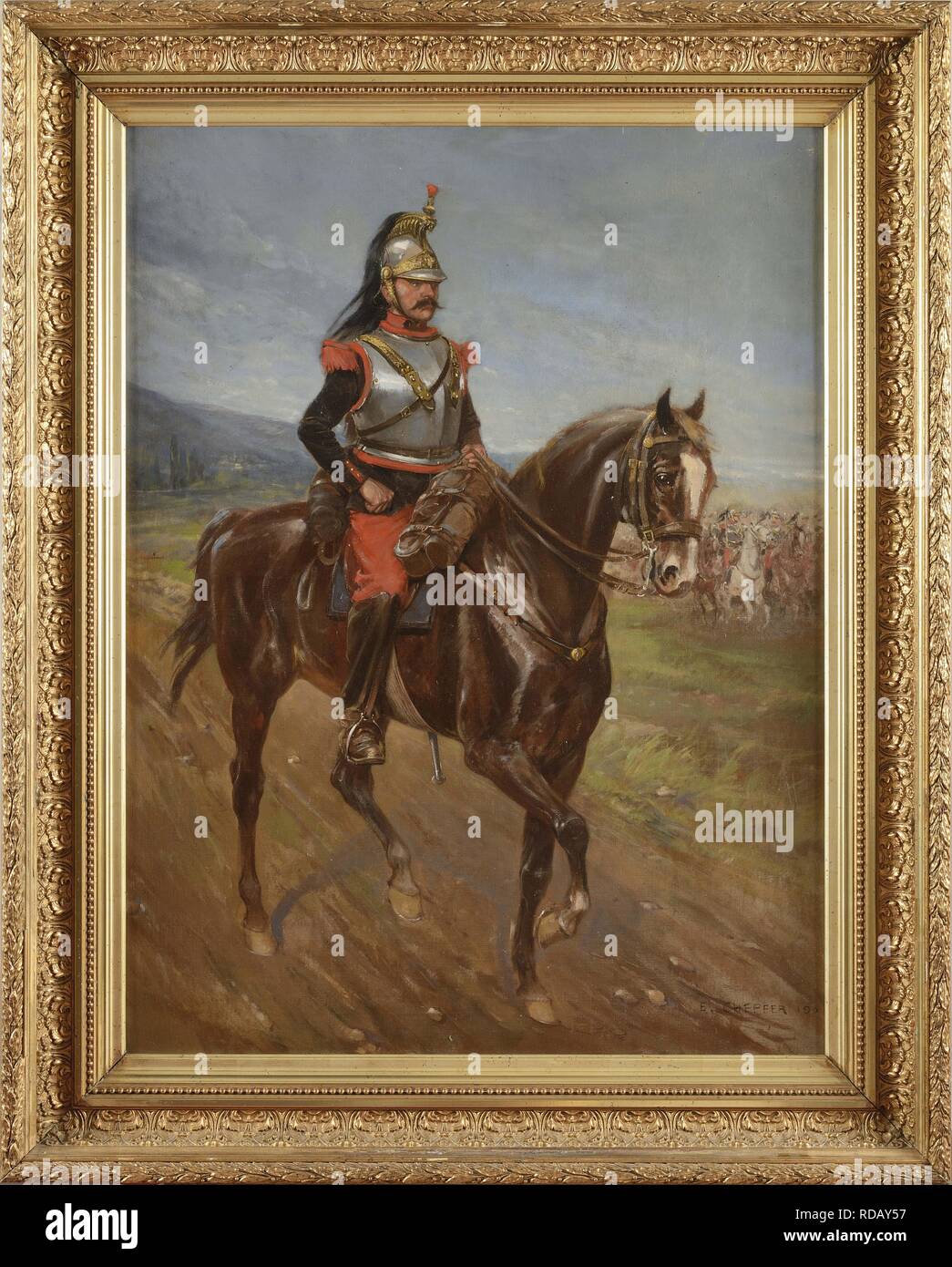 Cuirassiers regiment hi-res stock photography and images - Alamy