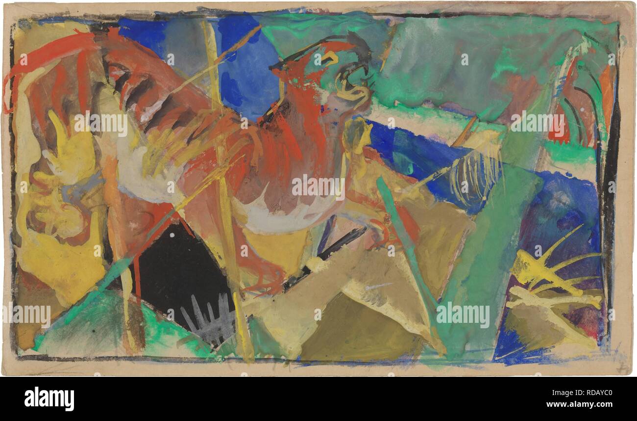 Tiger in the Jungle. Museum: © Solomon R. Guggenheim Foundation, New ...