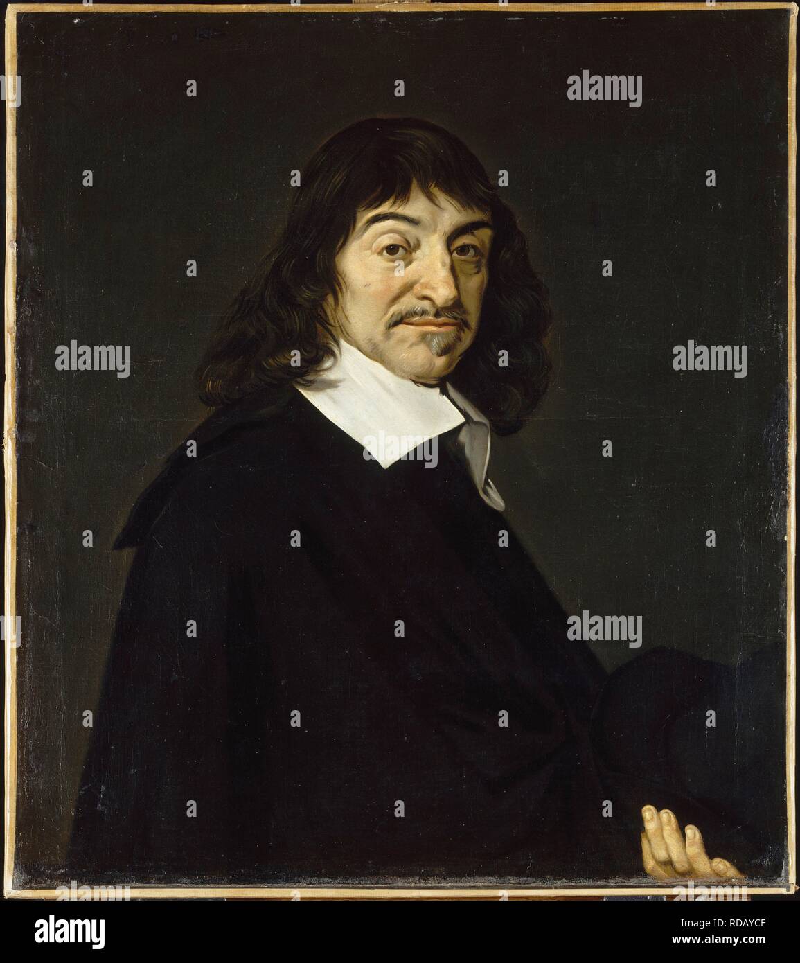 Portrait of the philosopher René Descartes (1596-1650). Museum: Musee ...