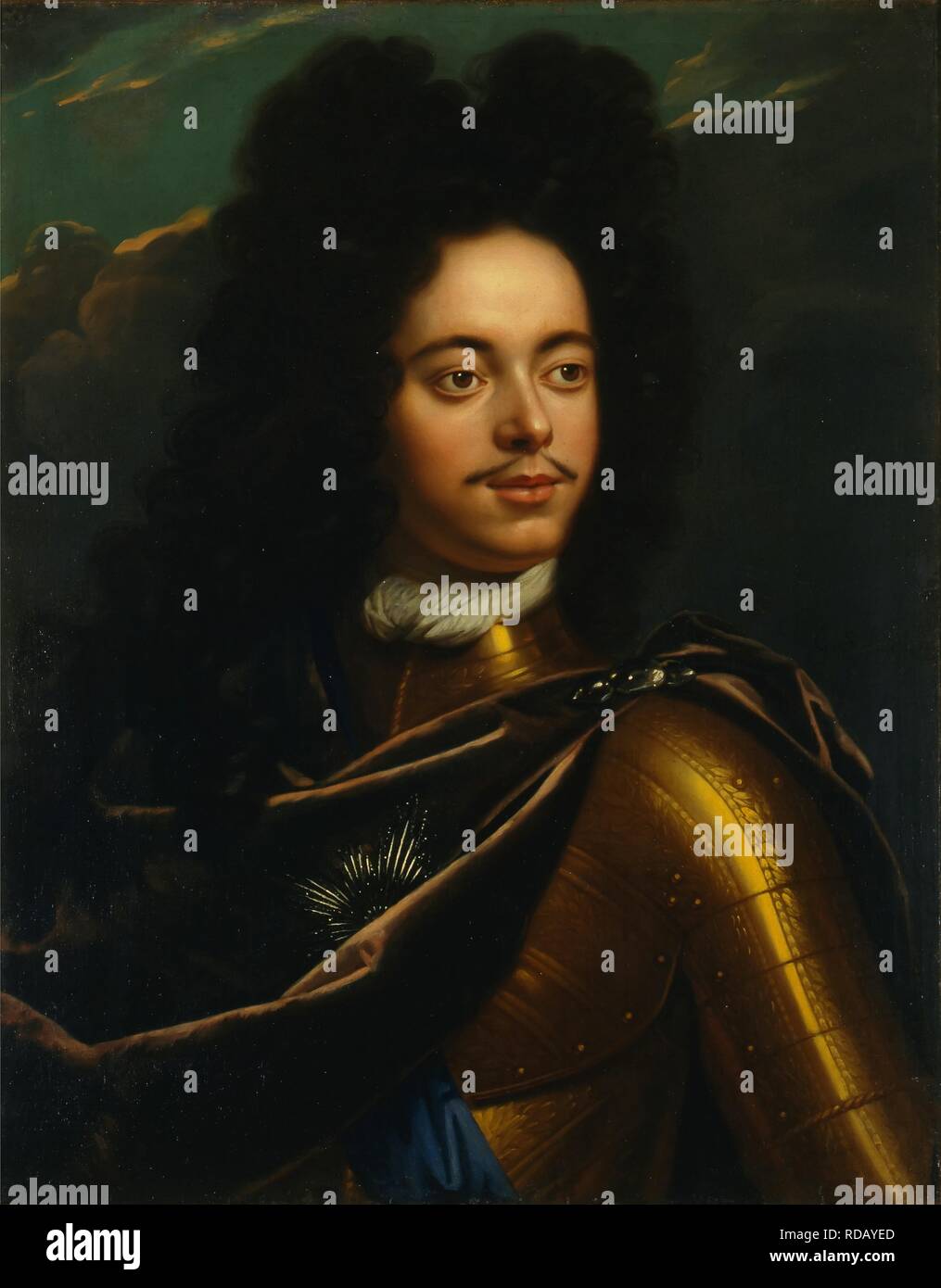 Portrait of Emperor Peter I the Great (1672-1725). Museum: State ...