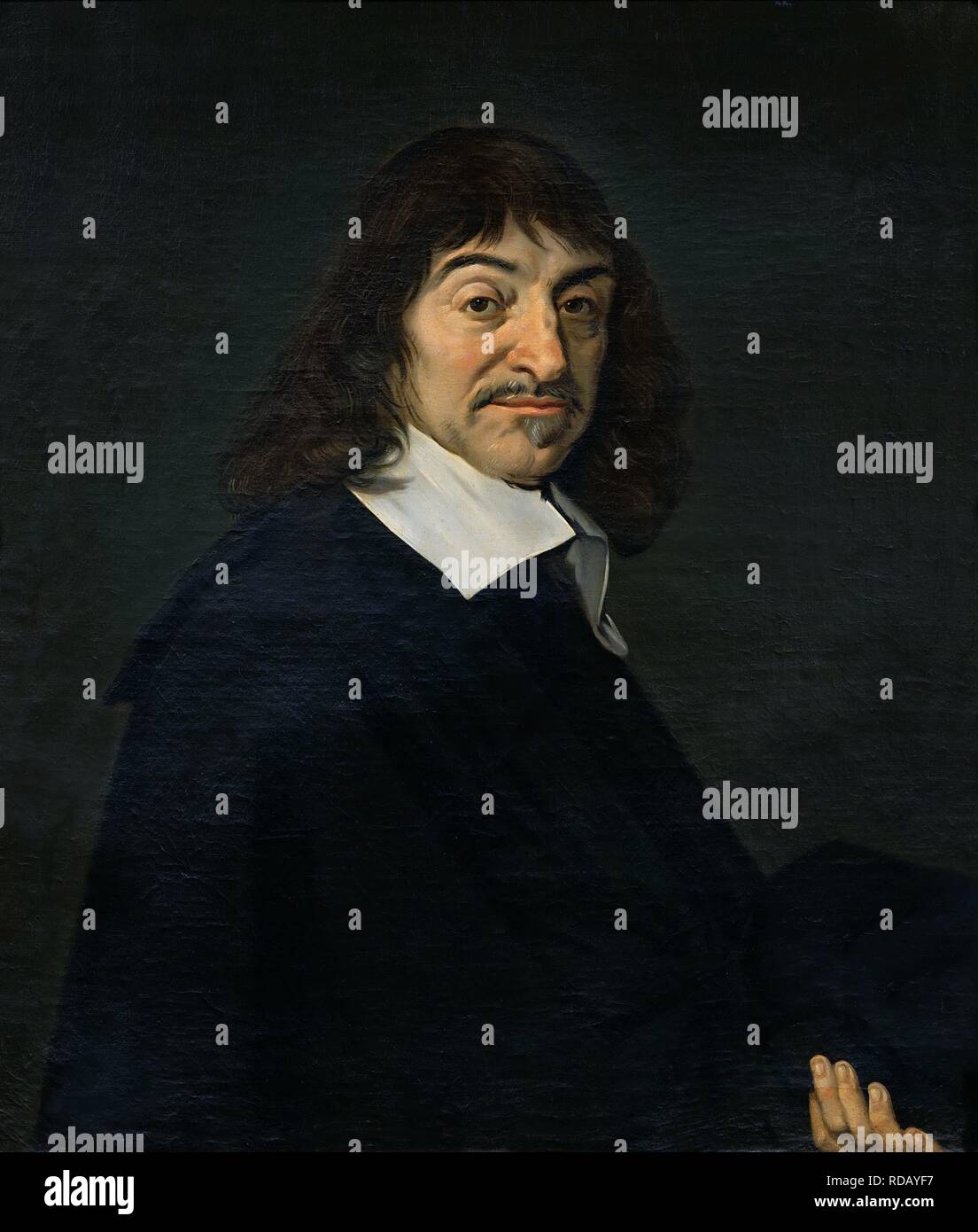 Portrait of the philosopher René Descartes (1596-1650). Museum: Musee ...
