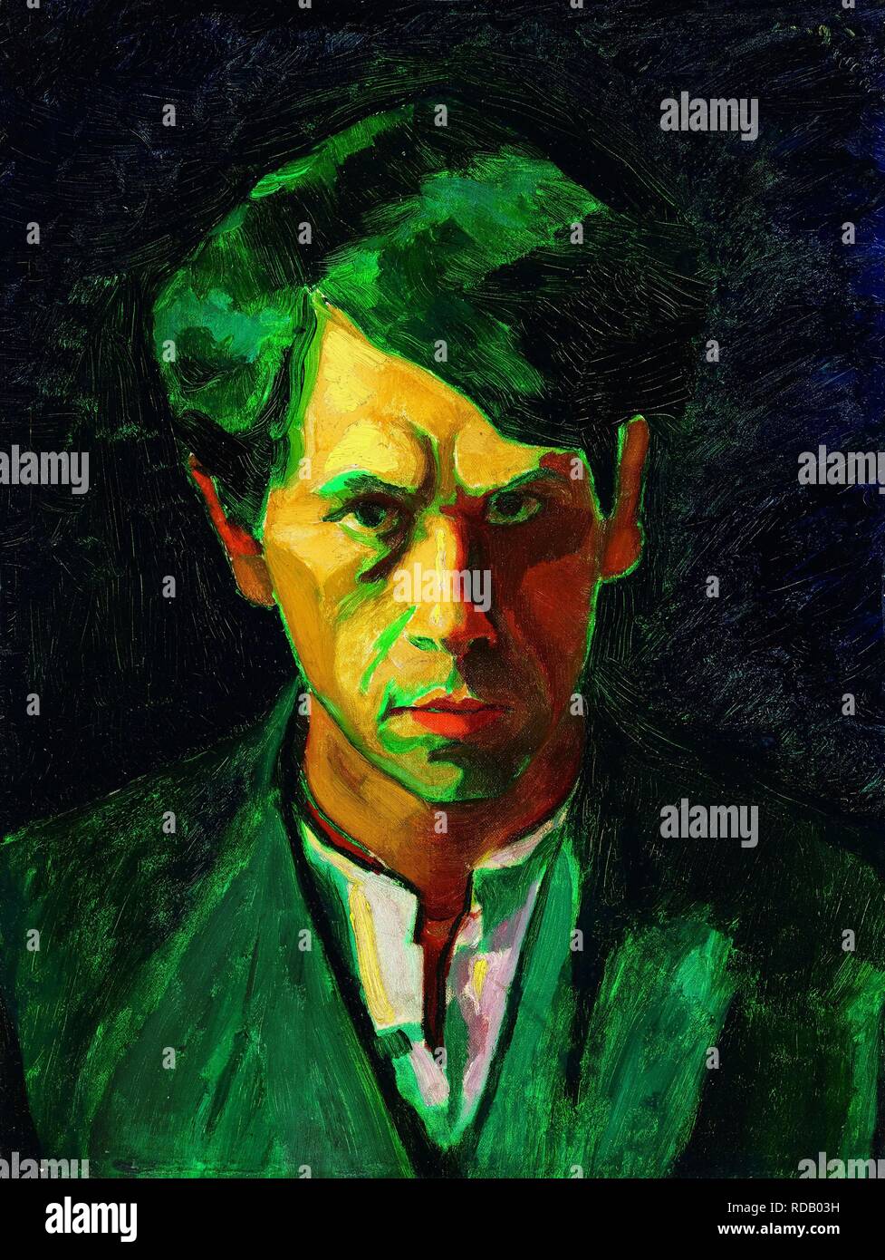 Self-Portrait. Museum: PRIVATE COLLECTION. Author: Czigány, Dezsö Stock ...