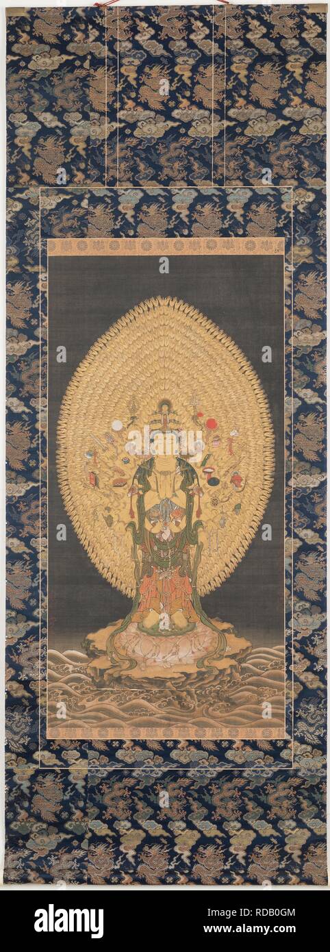 Senju Kannon (Kannon of a thousand arms). Museum: National Gallery ...