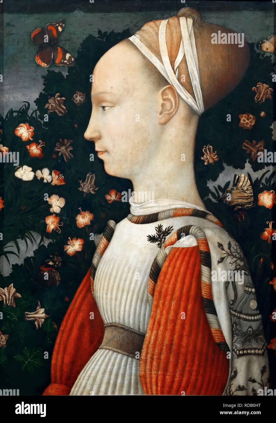 Portrait of a Princess of the House of Este. Museum: Musee du Louvre ...