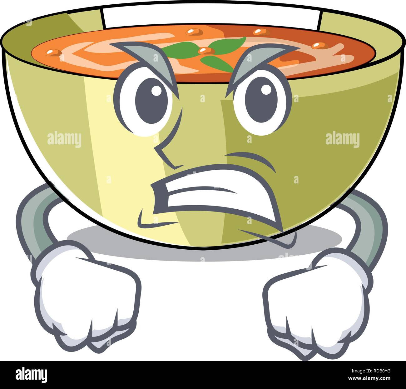 Carrot lentil soup Stock Vector Images - Alamy