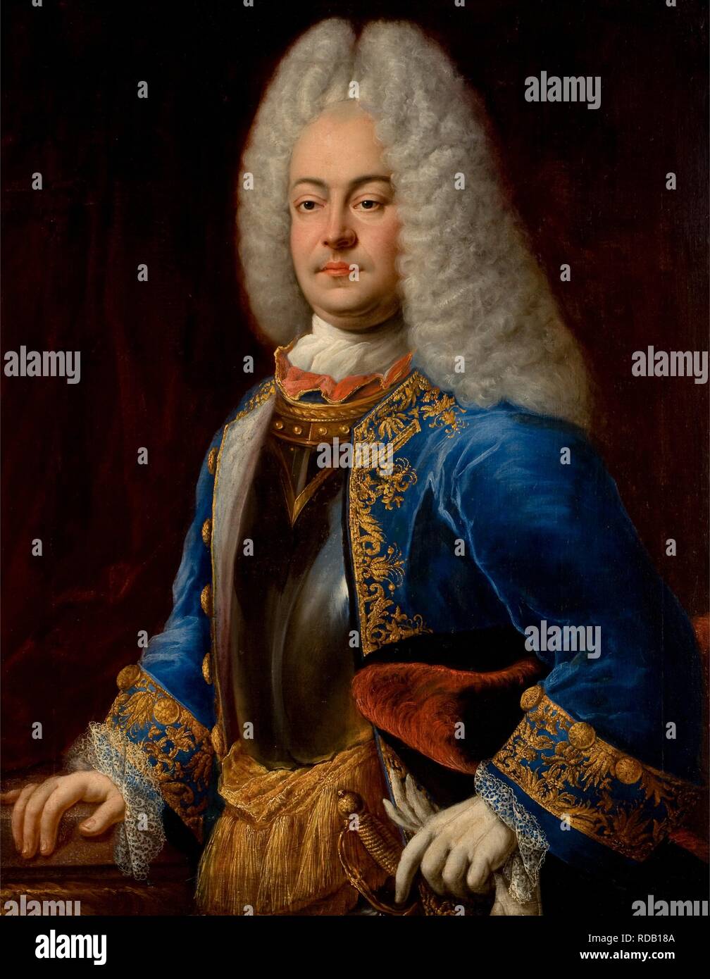 George Albert (1690-1734), Prince of East Frisia. Museum: PRIVATE ...