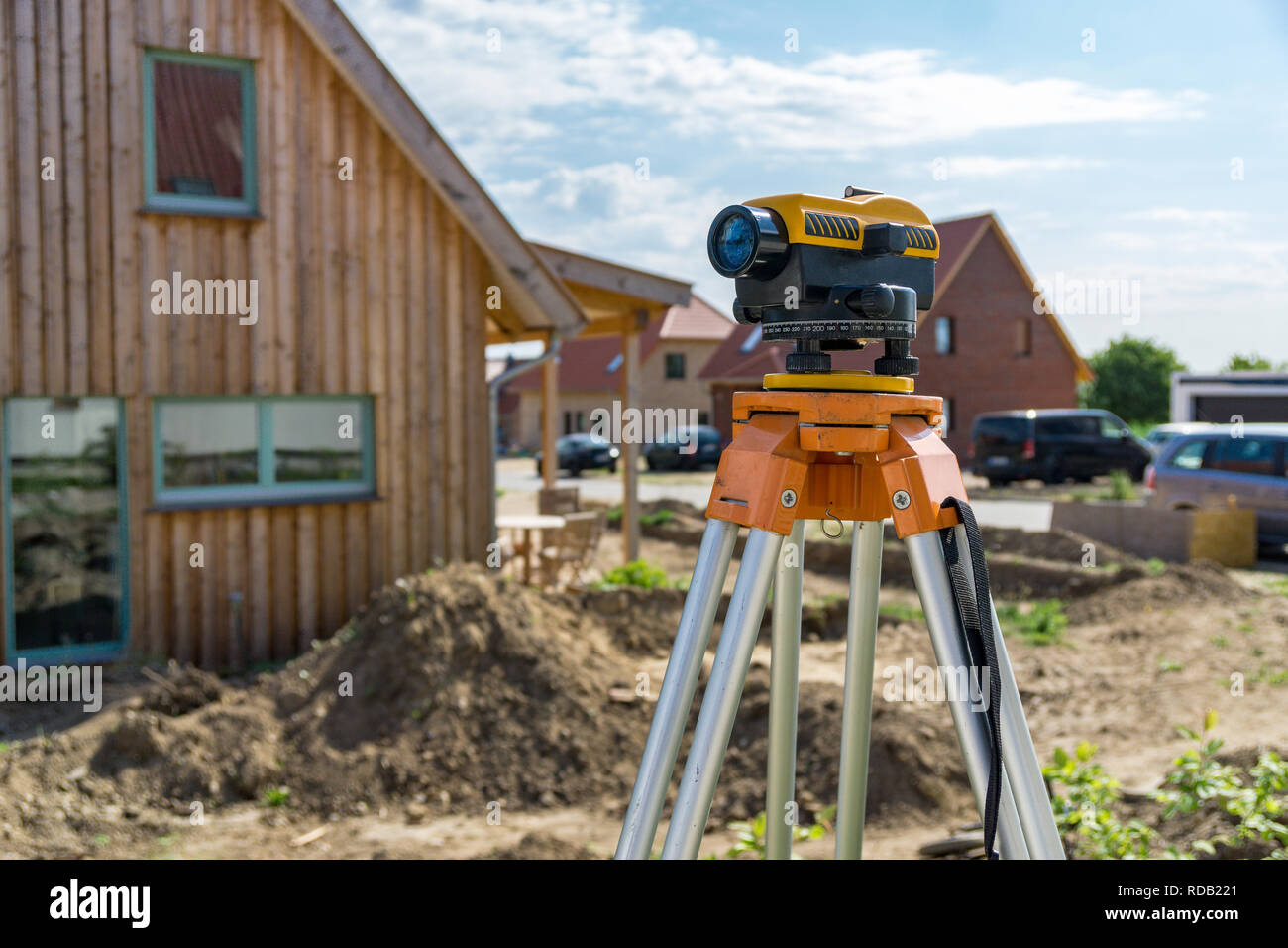 Theodolite survey hi-res stock photography and images - Alamy