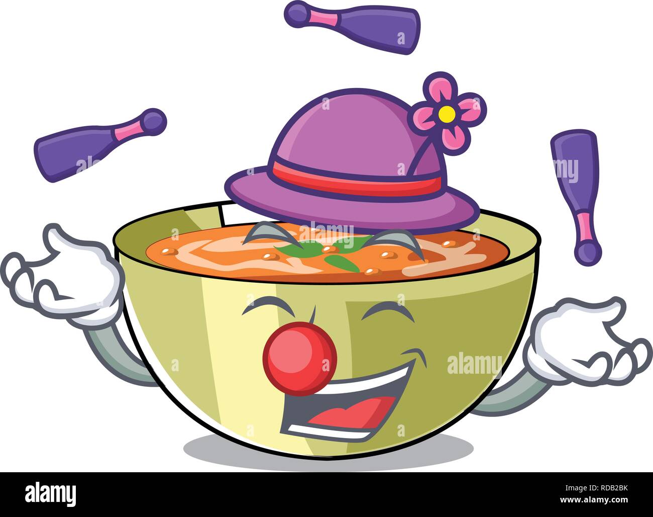 Turkish soup Stock Vector Images - Alamy