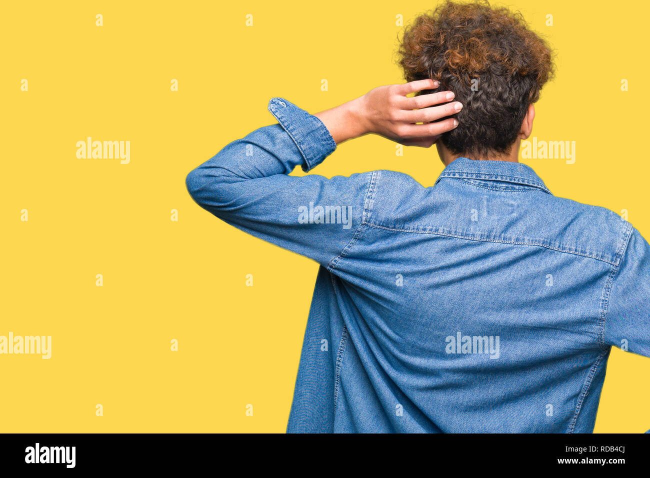 Jacket on backwards hi-res stock photography and images - Alamy