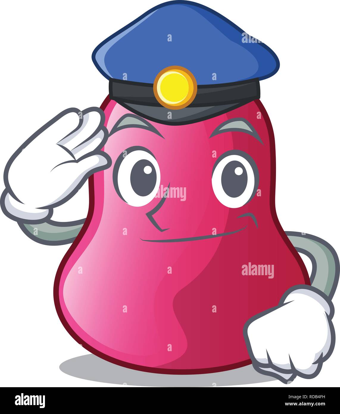 Police sponge makeuop in the cartoon form Stock Vector Image & Art - Alamy