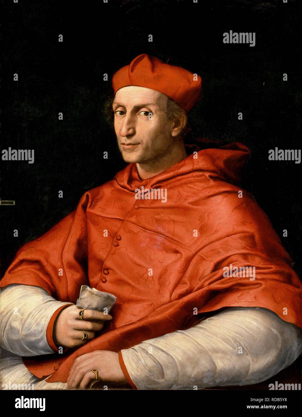 Portrait of Cardinal Bibbiena. Museum: Palazzo Pitti, Florence. Author ...