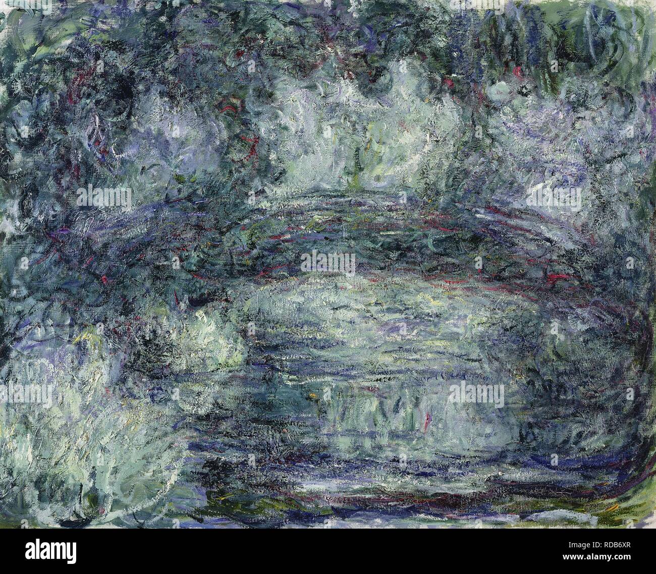 The Japanese bridge (Le Pont Japonais). Museum: Musée Marmottan Monet ...