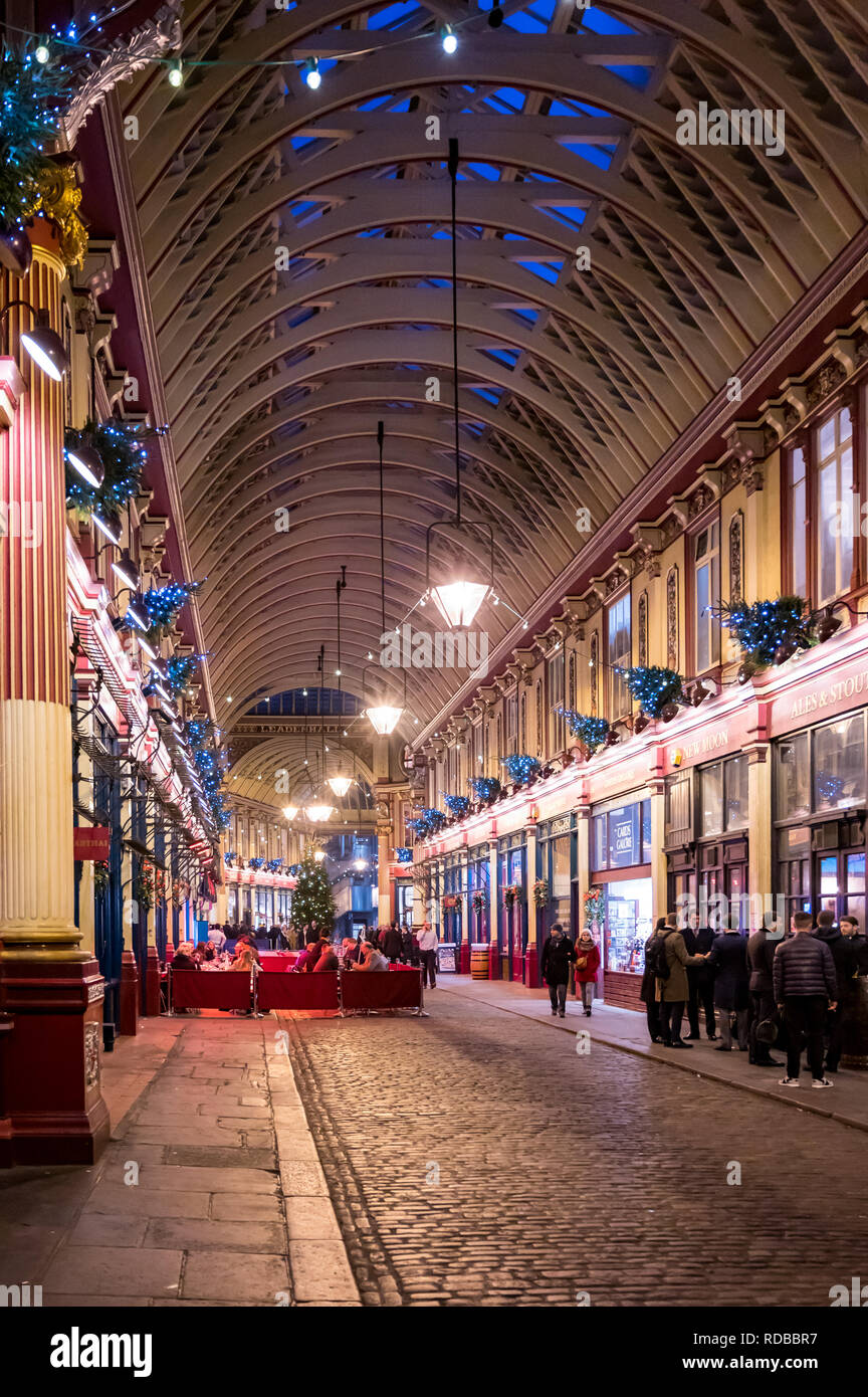 Leadenhall Market, City of London Stock Photo - Alamy