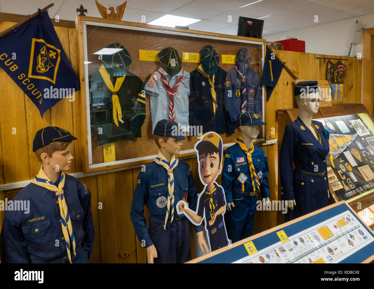 Lawrence L Lee scouting museum Manchester NH Stock Photo - Alamy