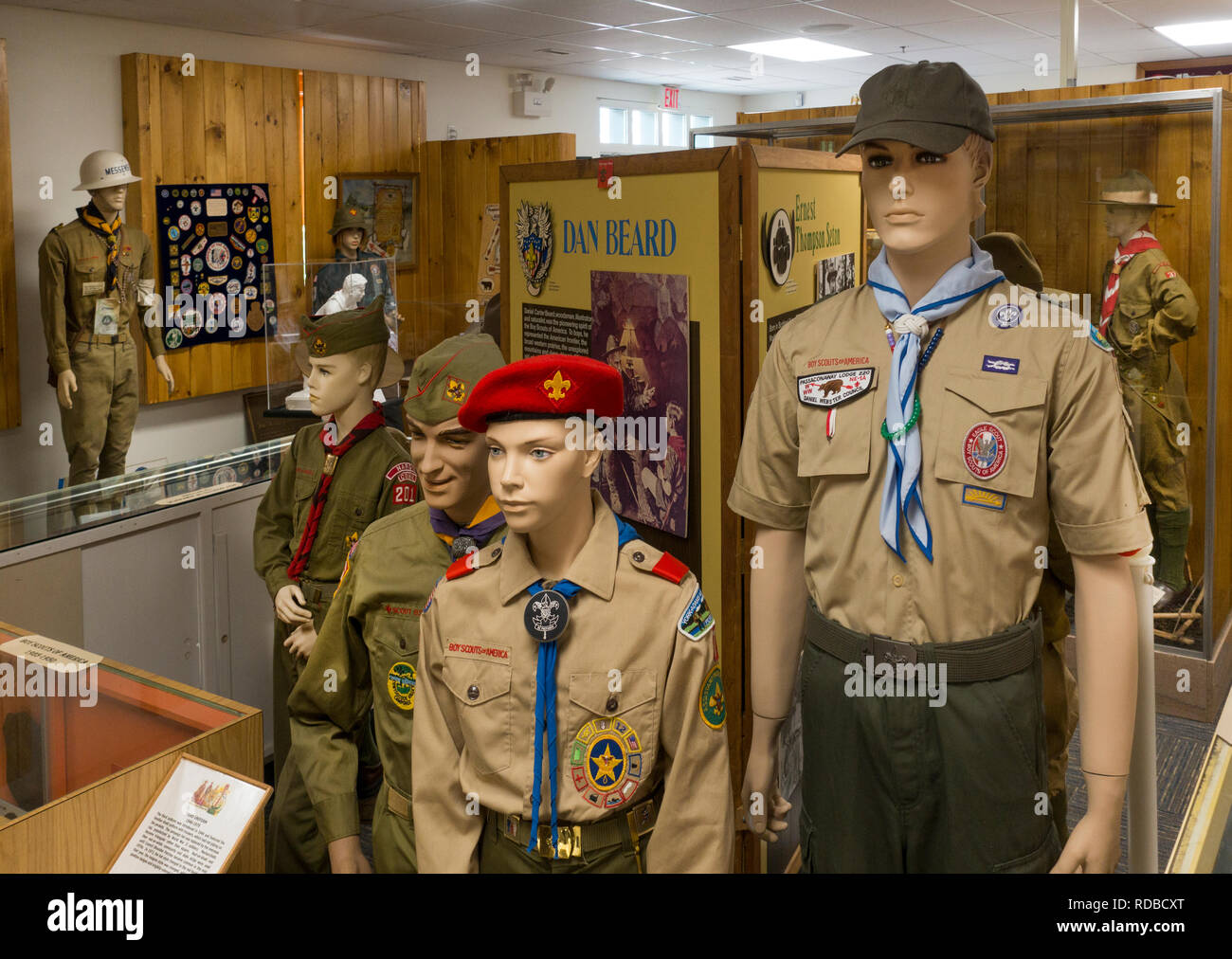 Lawrence L Lee scouting museum Manchester NH Stock Photo - Alamy