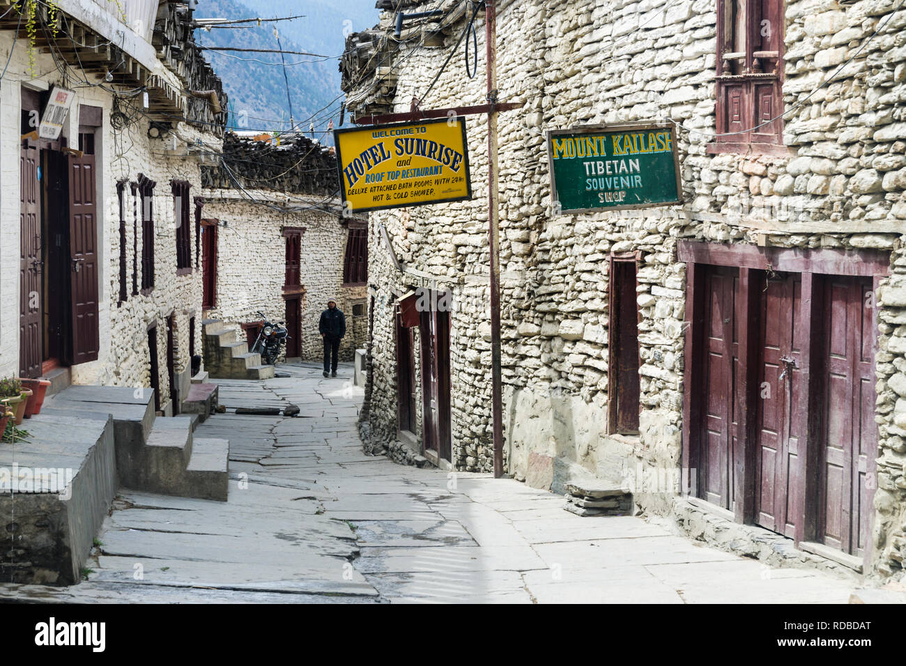 Marpha nepal hi-res stock photography and images - Alamy