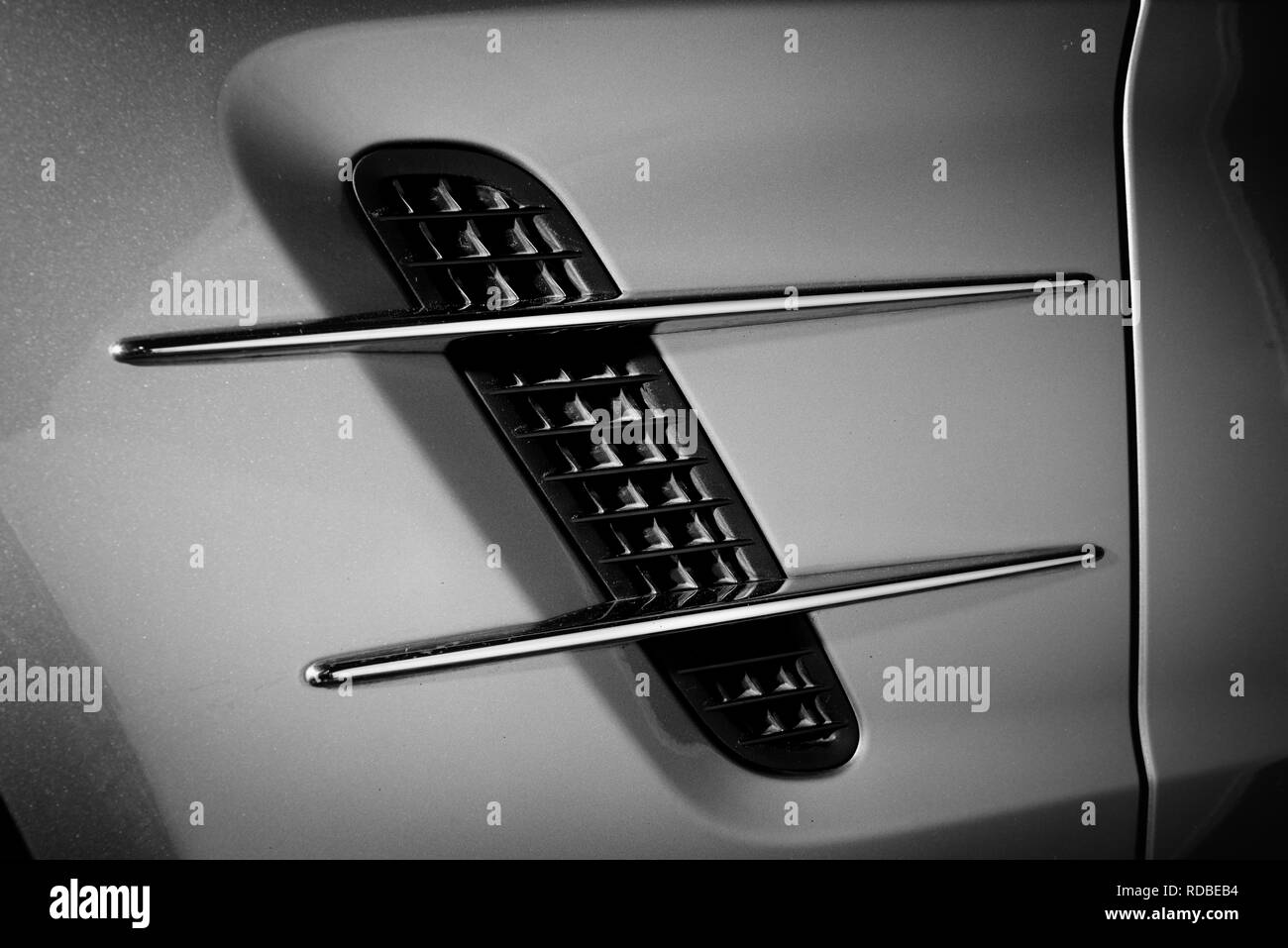 Mercedes benz Black and White Stock Photos & Images - Alamy