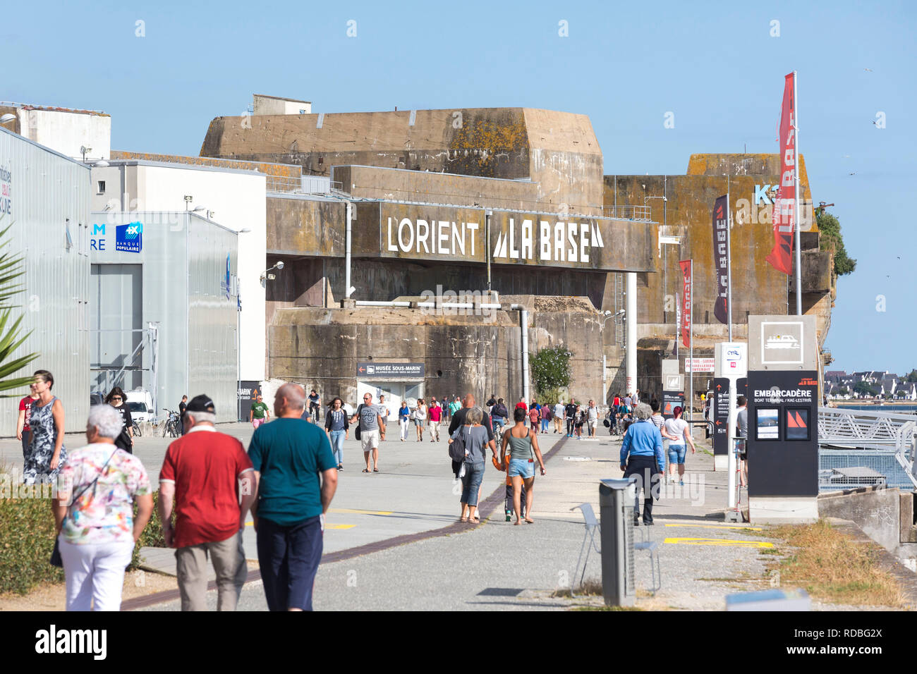 Lorient submarine base hi-res stock photography and images - Alamy