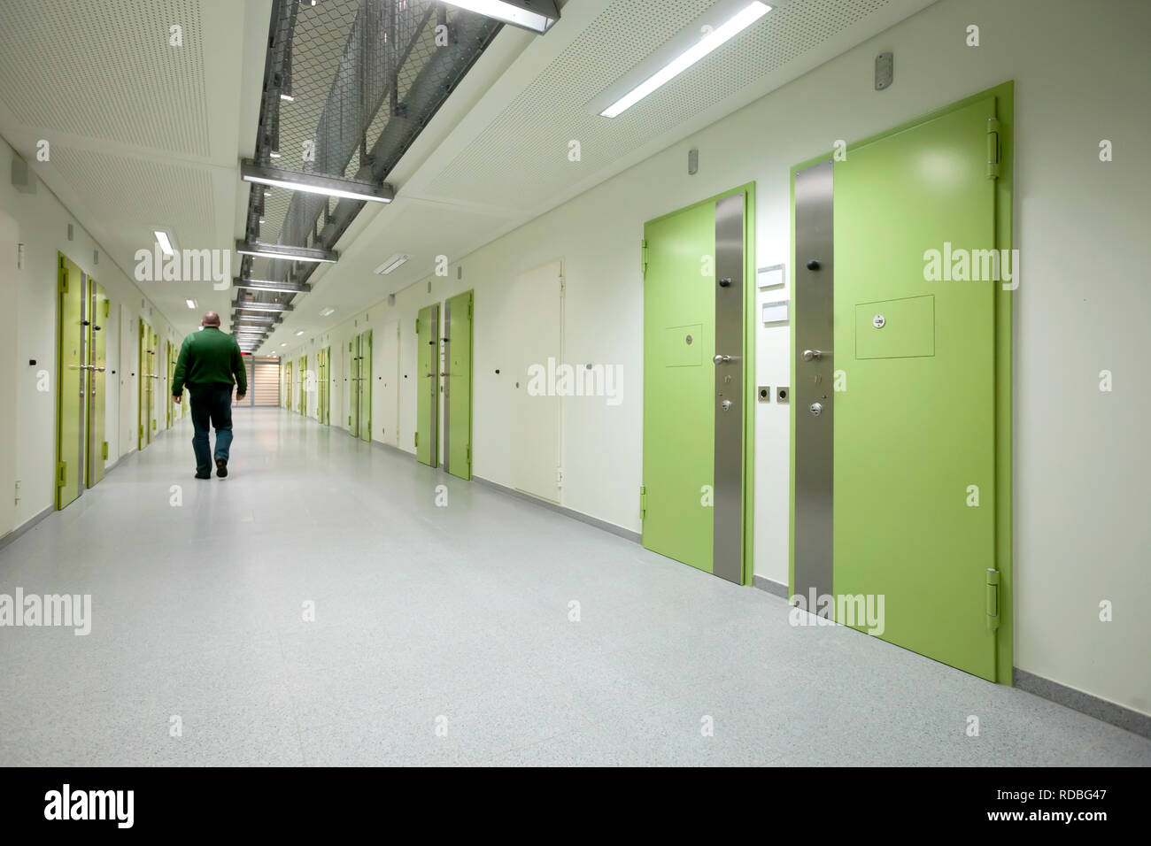 Prison, judiciary, penitentiary, North Rhine-Westphalia, Germany ...