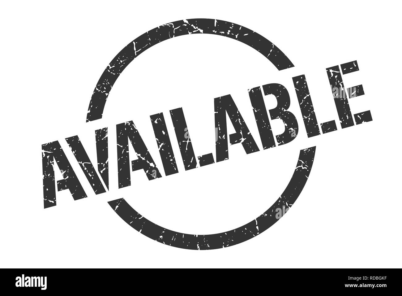 available black round stamp Stock Vector Image & Art - Alamy