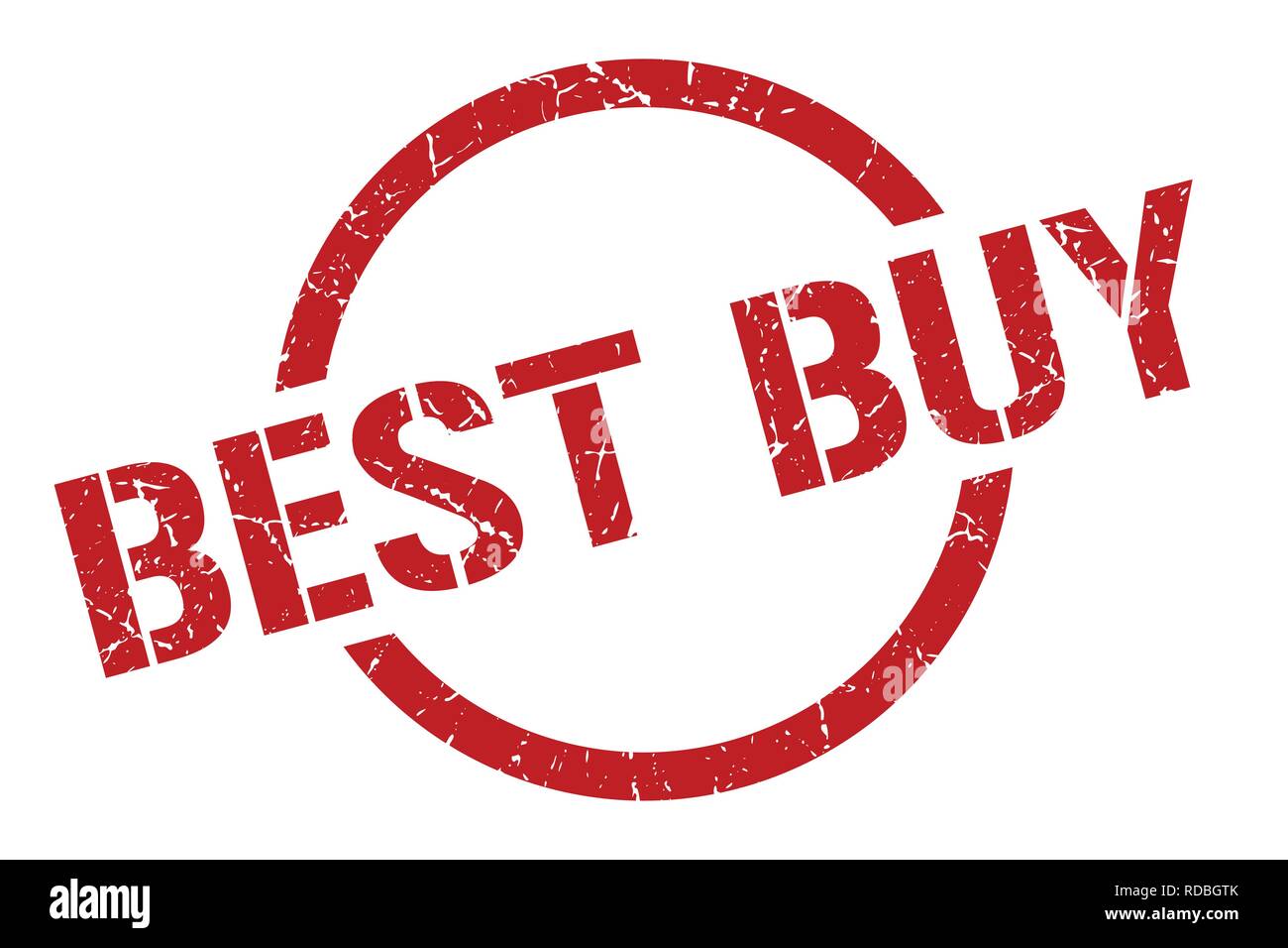 best buy red round stamp Stock Vector Image & Art - Alamy