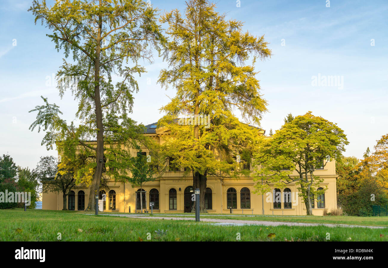 mansion with trees in front Stock Photo - Alamy