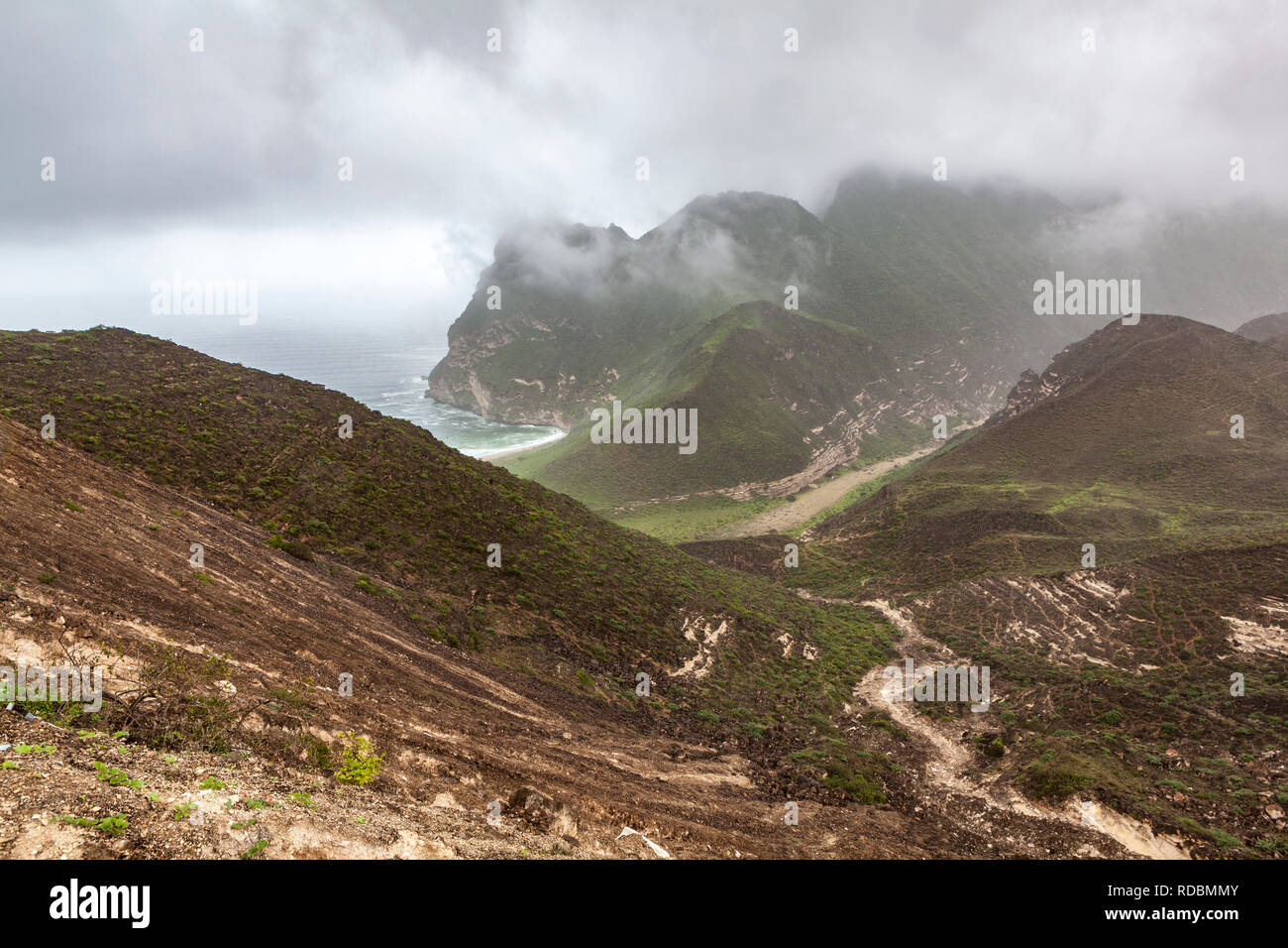 Beautiful beaches and landscape near Salalah, Dhofar governorate, Oman ...