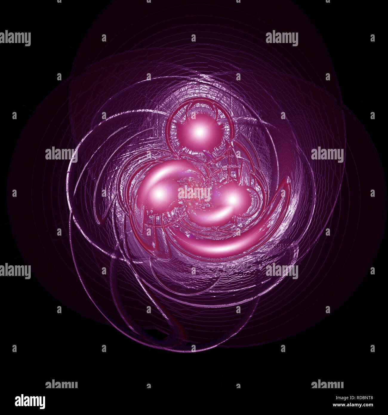 High resolution image swirl. 2d illustration over black background ...