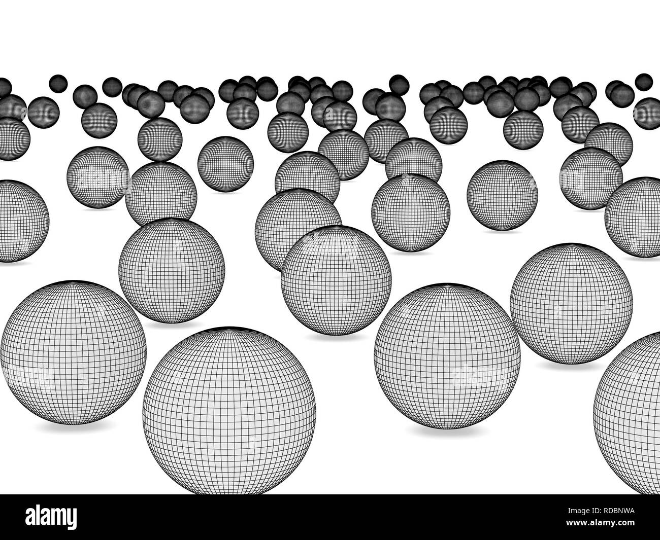 High resolution image ball. 3d illustration over white backgrounds ...