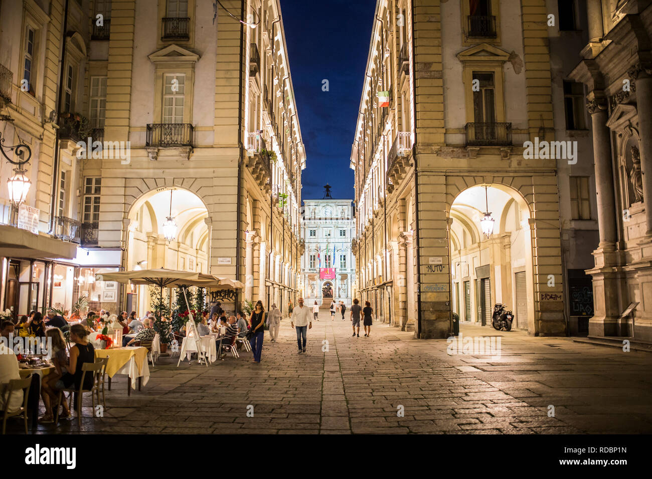 Turin restaurant hi-res stock photography and images - Alamy