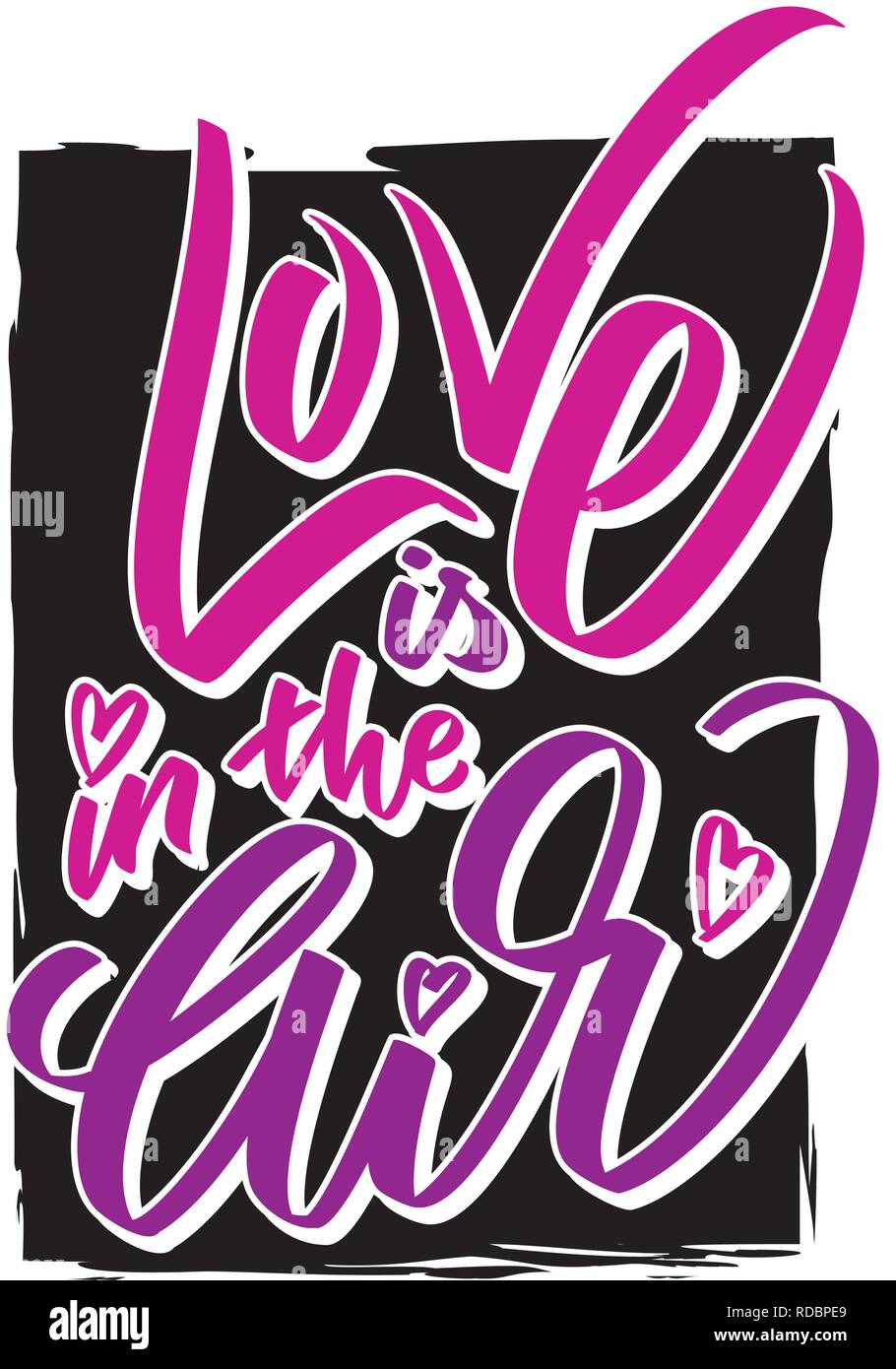 Slogan text written in Stock Vector Images - Alamy