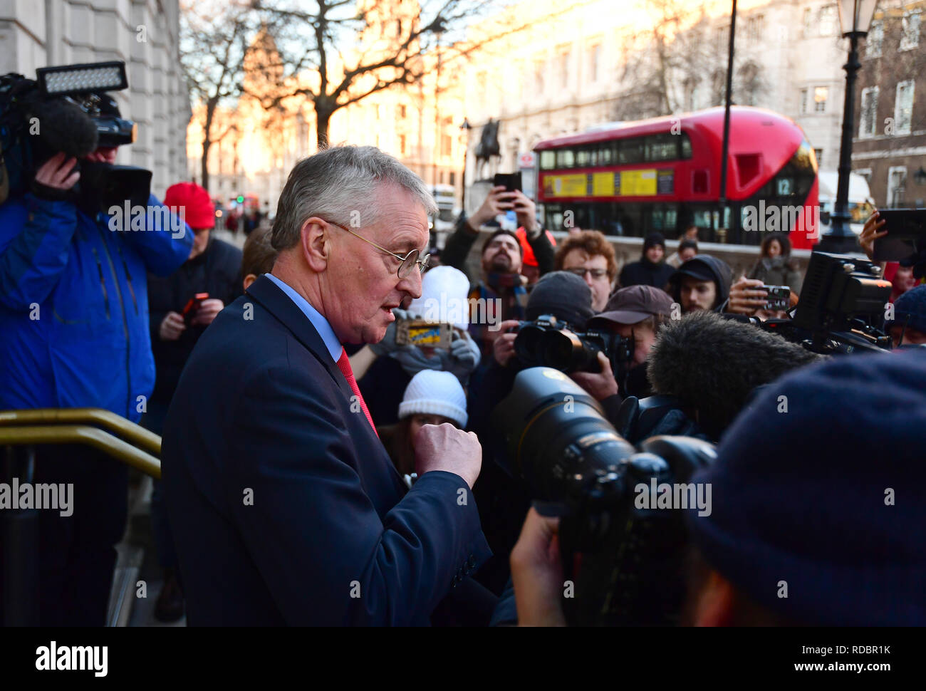 Labour mp hilary benn in whitehall hi-res stock photography and images ...