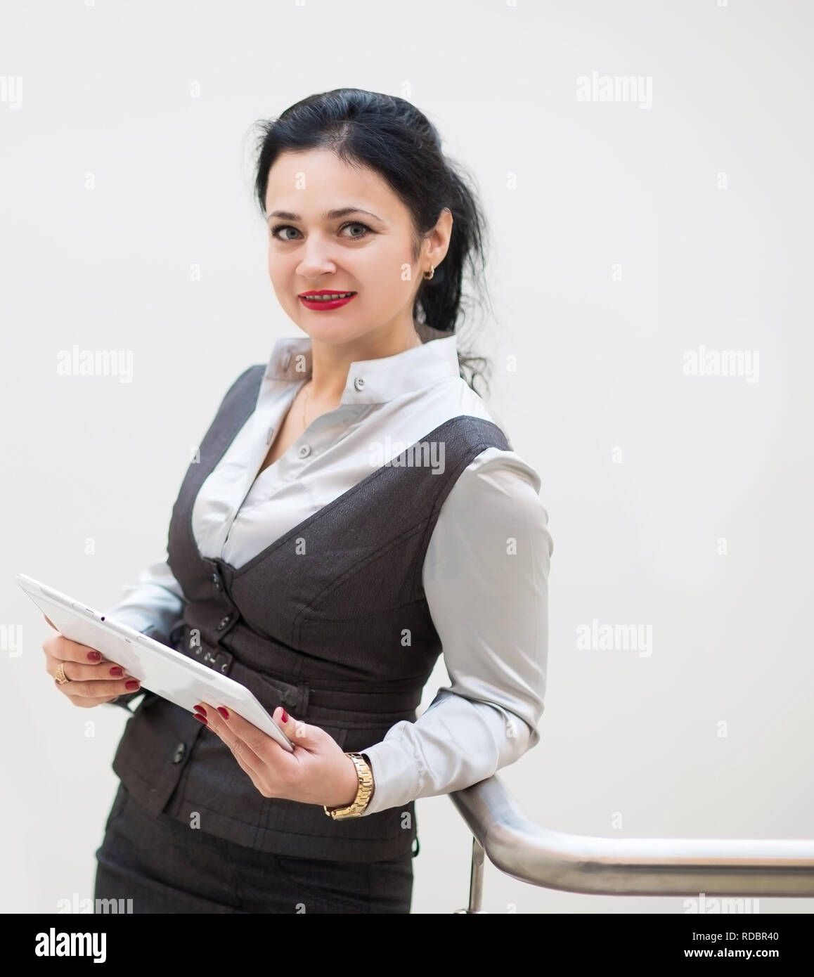 Portrait good looking smiling experienced hi-res stock photography and ...