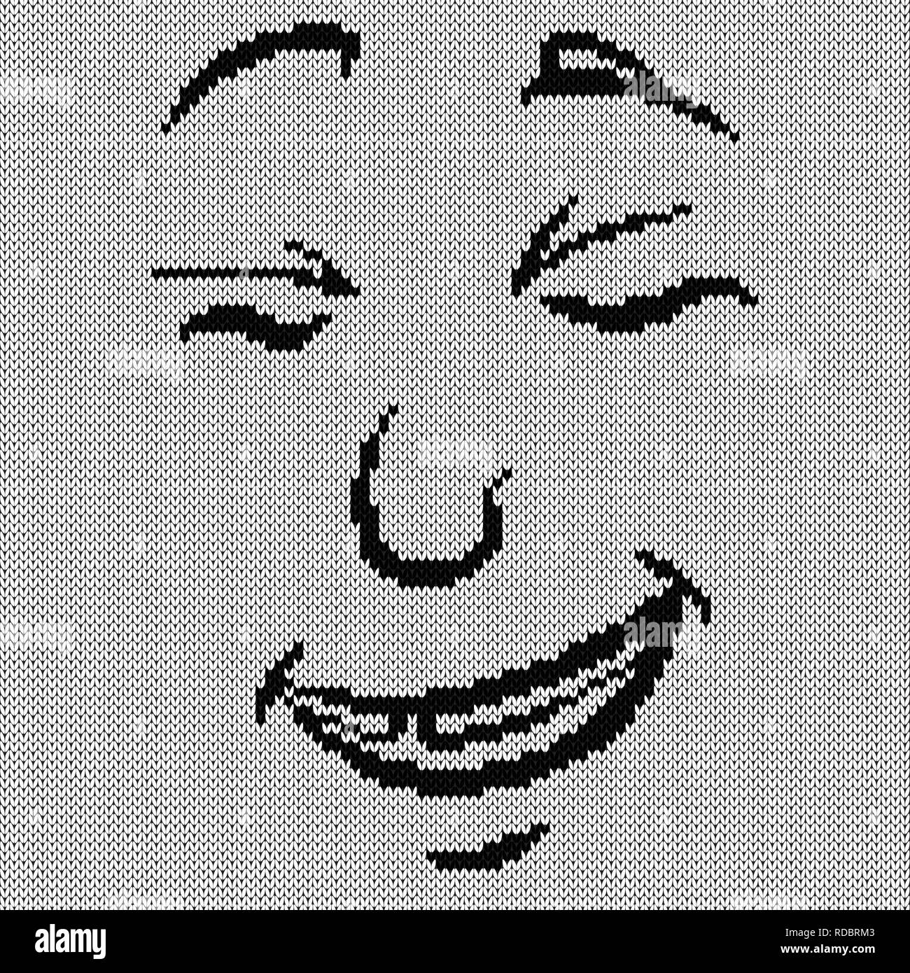 Grimace feeling Stock Vector Images - Alamy