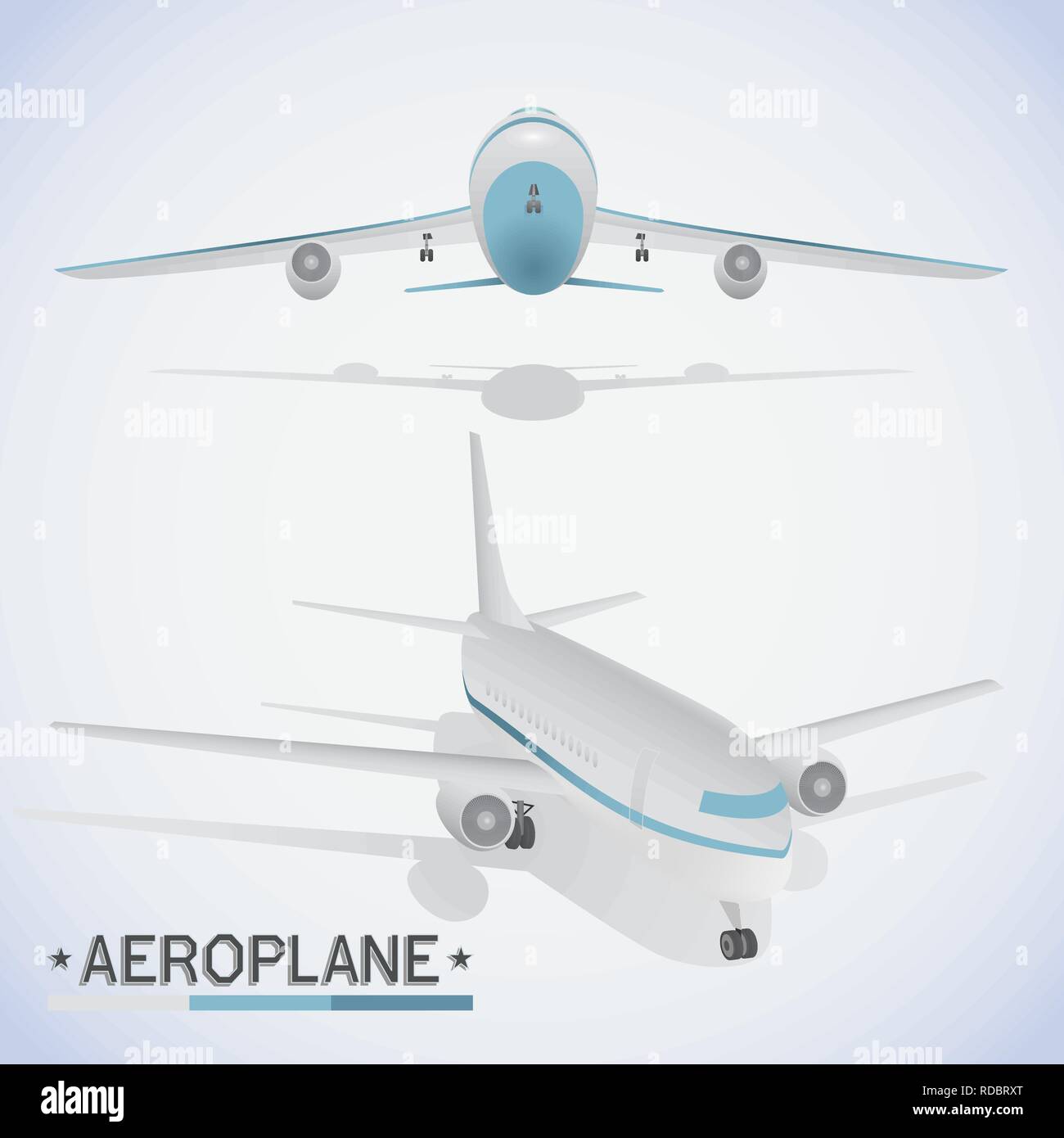 Aeroplane wheels Stock Vector Images - Alamy