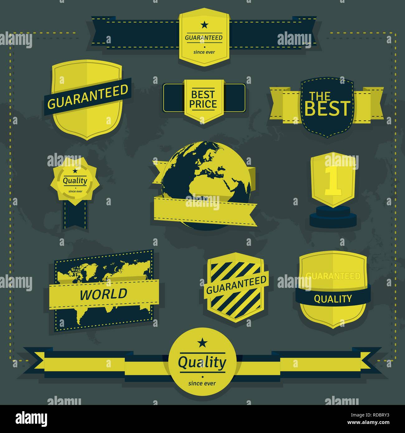 Button badges Stock Vector Images - Alamy