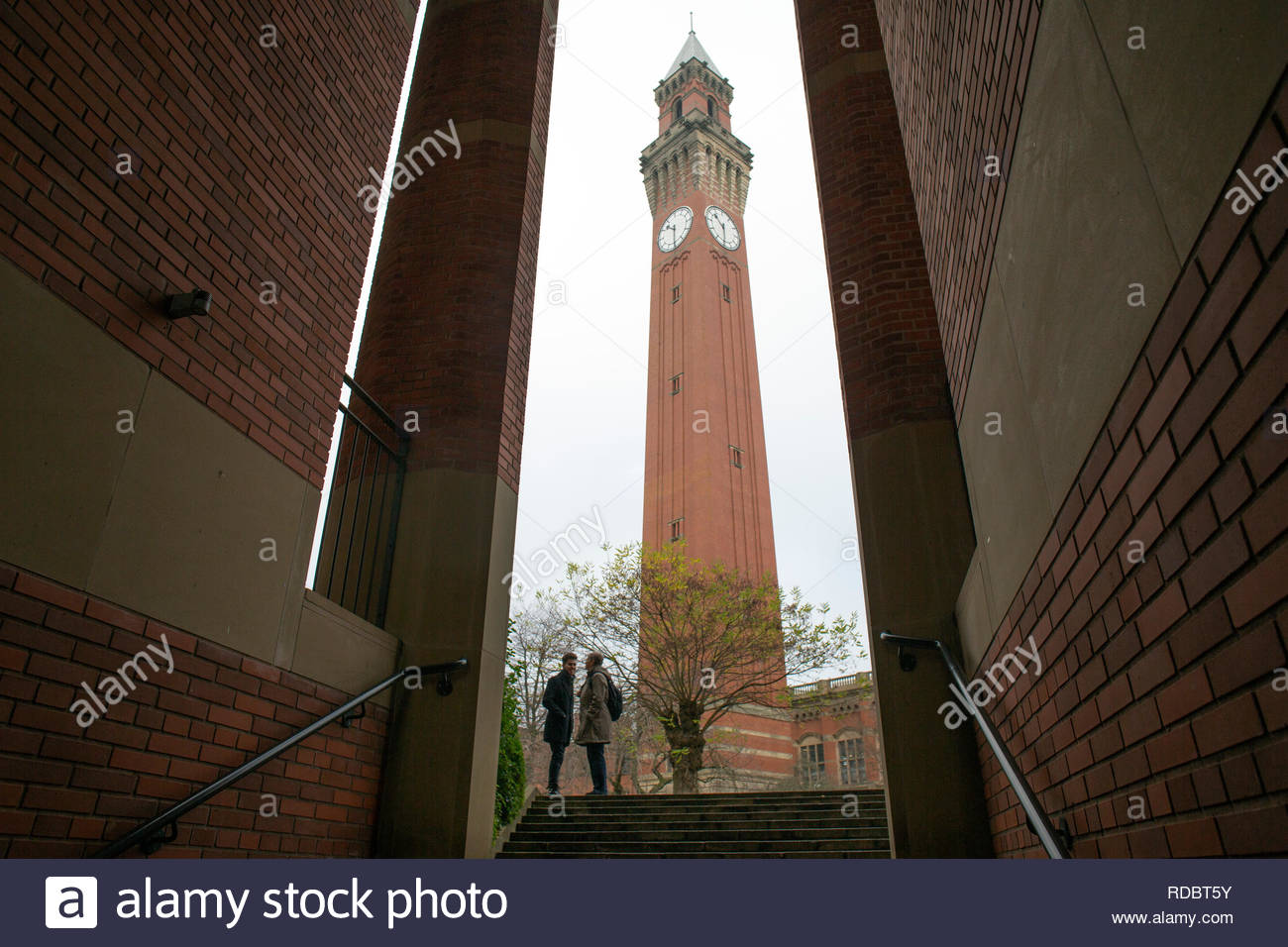 The clock tower in Birmingham known as Old Joe after Joseph Chamberlin ...