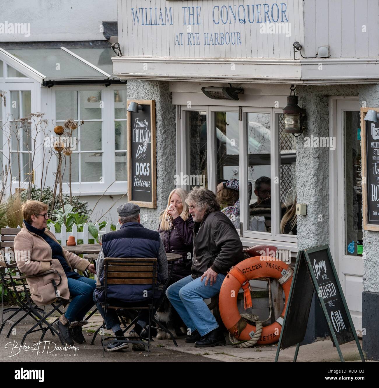 Rye harbour walkers hi-res stock photography and images - Alamy