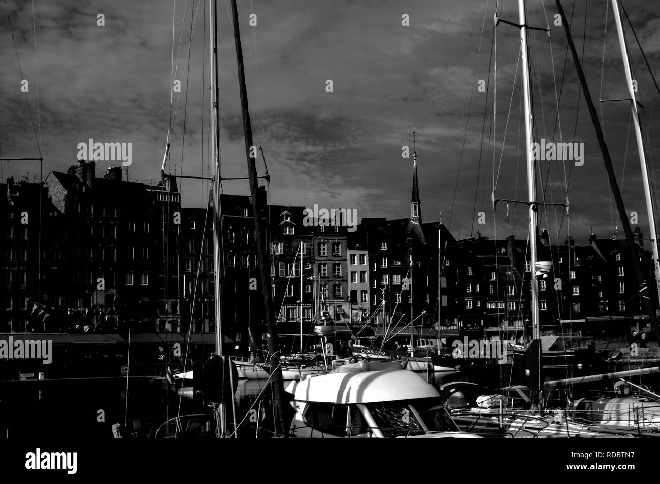 Honfleur, normandy city in France Stock Photo - Alamy