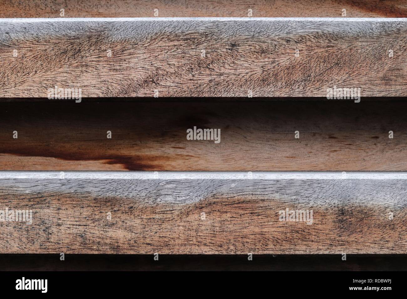 Close up high resolution surface of weathered and aged wood planks and ...